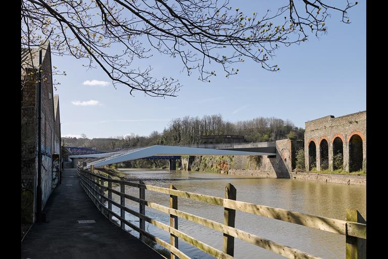 In pictures: Knight completes £3m Bristol bridge | News | Building